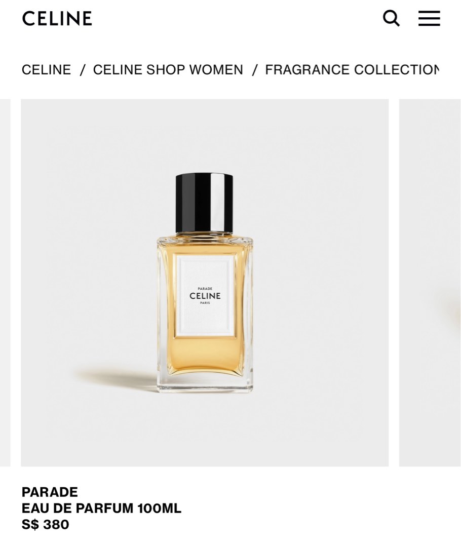 Celine Parade, Beauty & Personal Care, Fragrance & Deodorants on Carousell