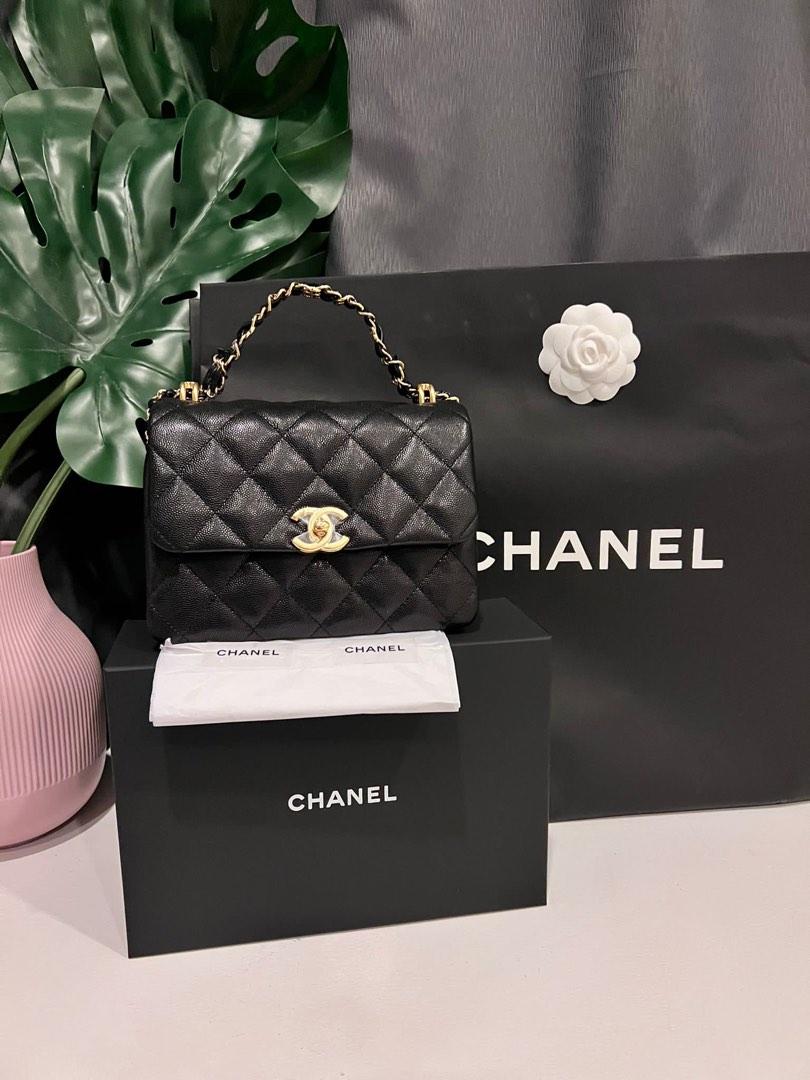 Chanel 22K Coco First Bag mini 20cm, Luxury, Bags & Wallets on Carousell