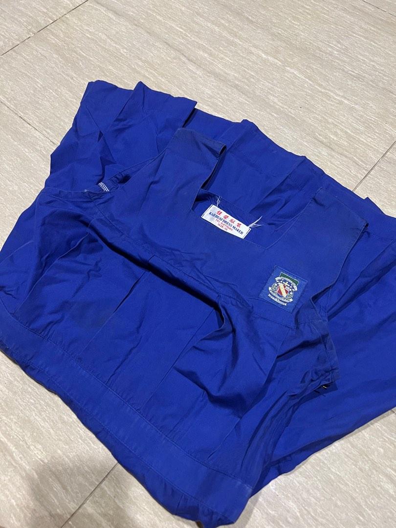 CHIJ - SJC Pinafore / School Uniform, Women's Fashion, Dresses & Sets ...