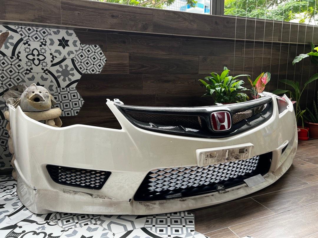 Civic Type R FD2 front bumper w carbon grille and badge, Car ...