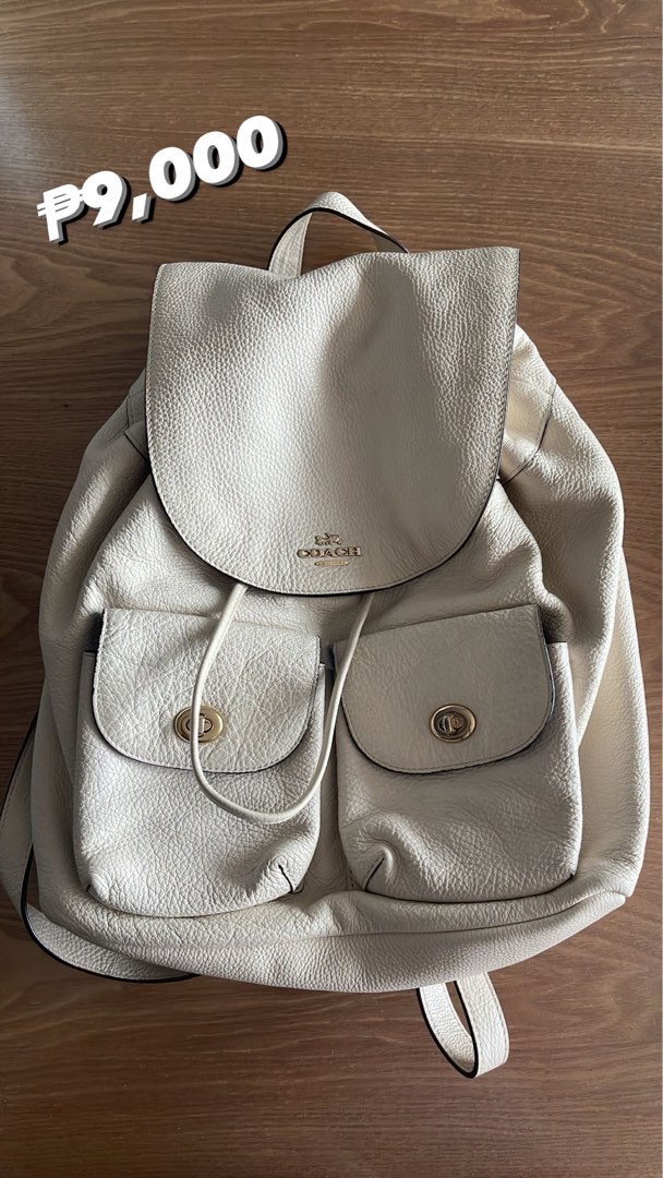 Coach Leather Backpack, Women's Fashion, Bags & Wallets, Backpacks on ...