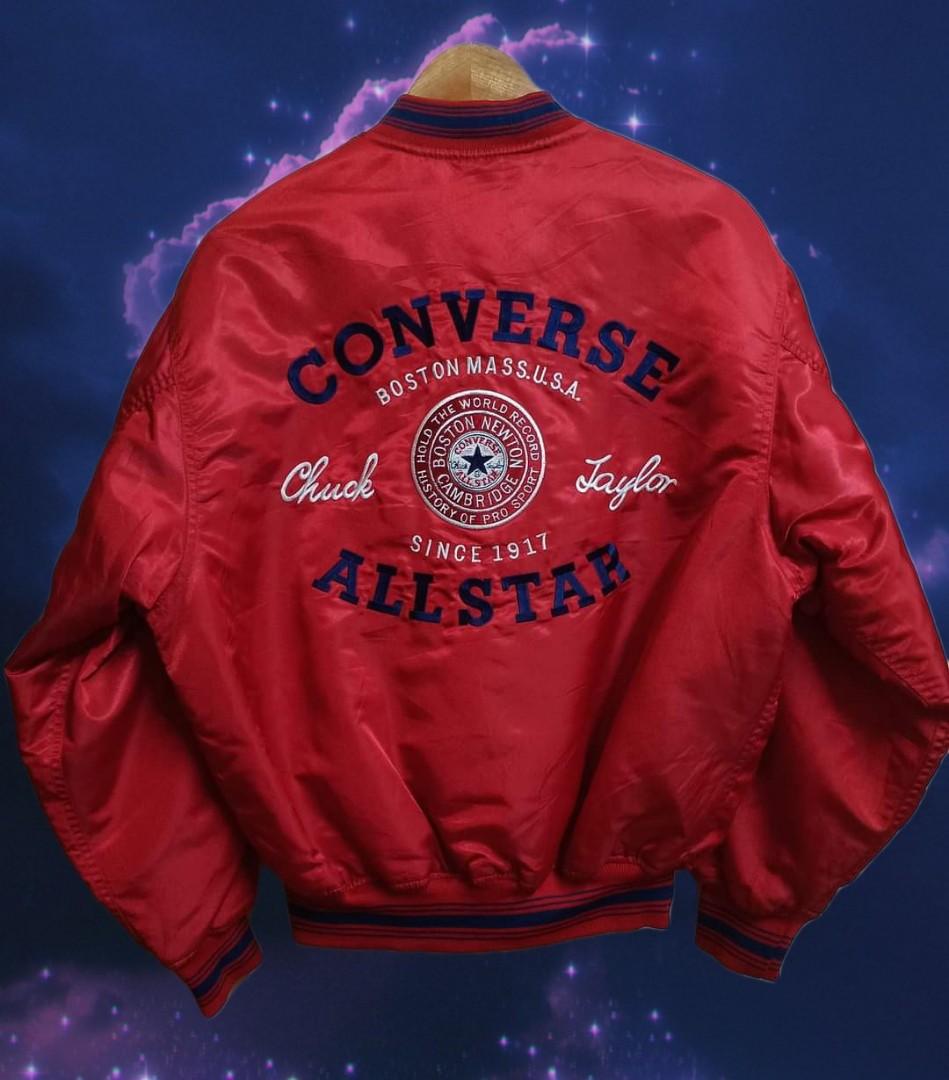 Converse Vintage Varsity Jacket, Men's Fashion, Coats, Jackets and ...