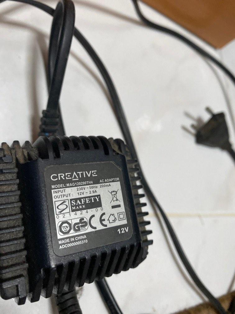 Creative subwoofer with adapter, Audio, Soundbars, Speakers ...