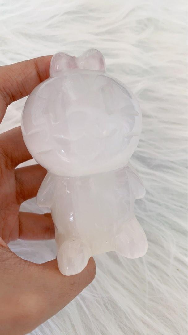 (Crystal) Selenite rabbit, Women's Fashion, Jewelry & Organisers ...