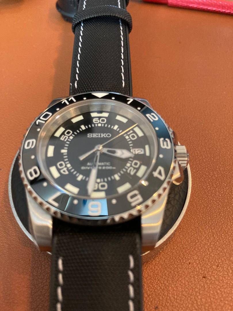 Last day to buy: Custom Seiko Diver, Men's Fashion, Watches ...