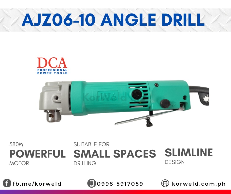 DCA Electric Angle Drill AJZ06-10, Commercial & Industrial ...