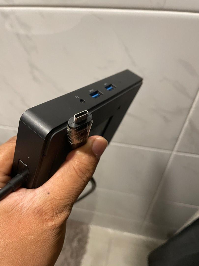 Dell Dock WD15 K17A Type C - docking station + 180W Adapter, Computers ...