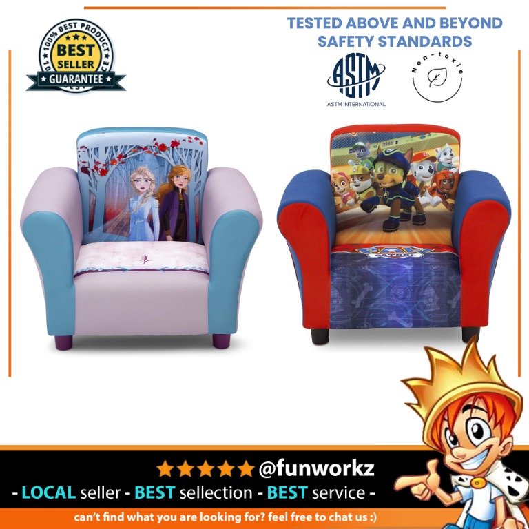 Delta Children Upholstered Chair, Disney/Pixar Toy Story 4 , frozen ...