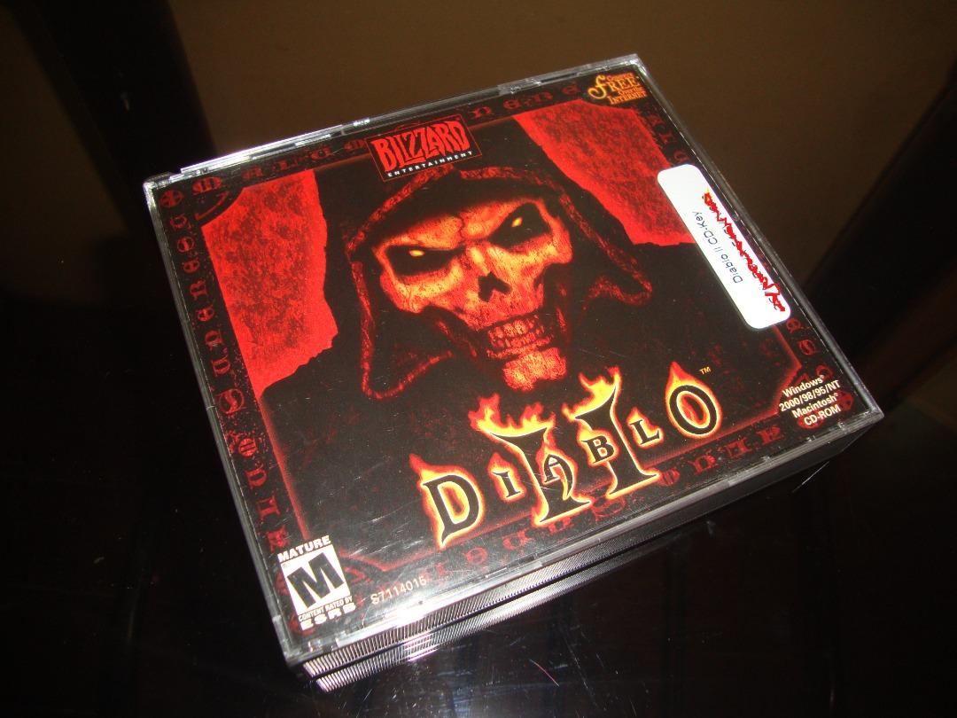 Diablo II PC 2000 4 Disc Windows Mac CD-ROM, Video Gaming, Video Games ...
