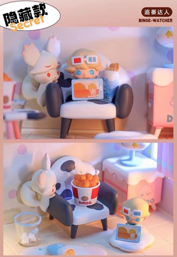 Dimoo homebody secret binge watcher WTS BNIF Popmart, Hobbies & Toys ...