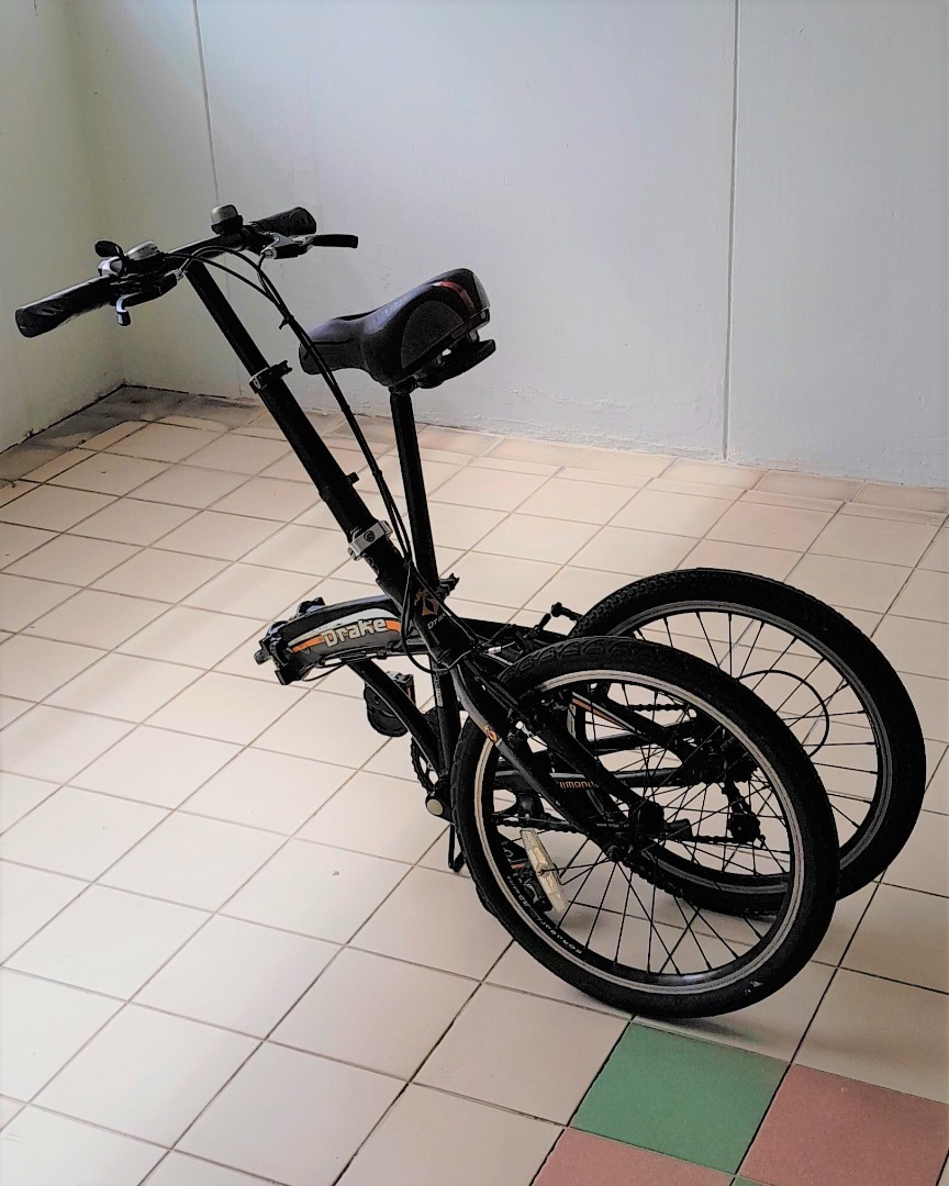 Drake Pro 7 Foldable Bicycle, Sports Equipment, Bicycles & Parts ...