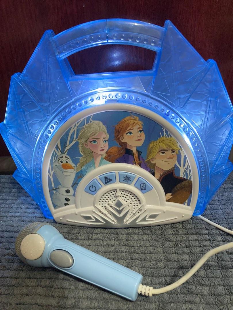 Ekids LLC Frozen 2 Sing Along Boombox with Microphone, Built in Music ...