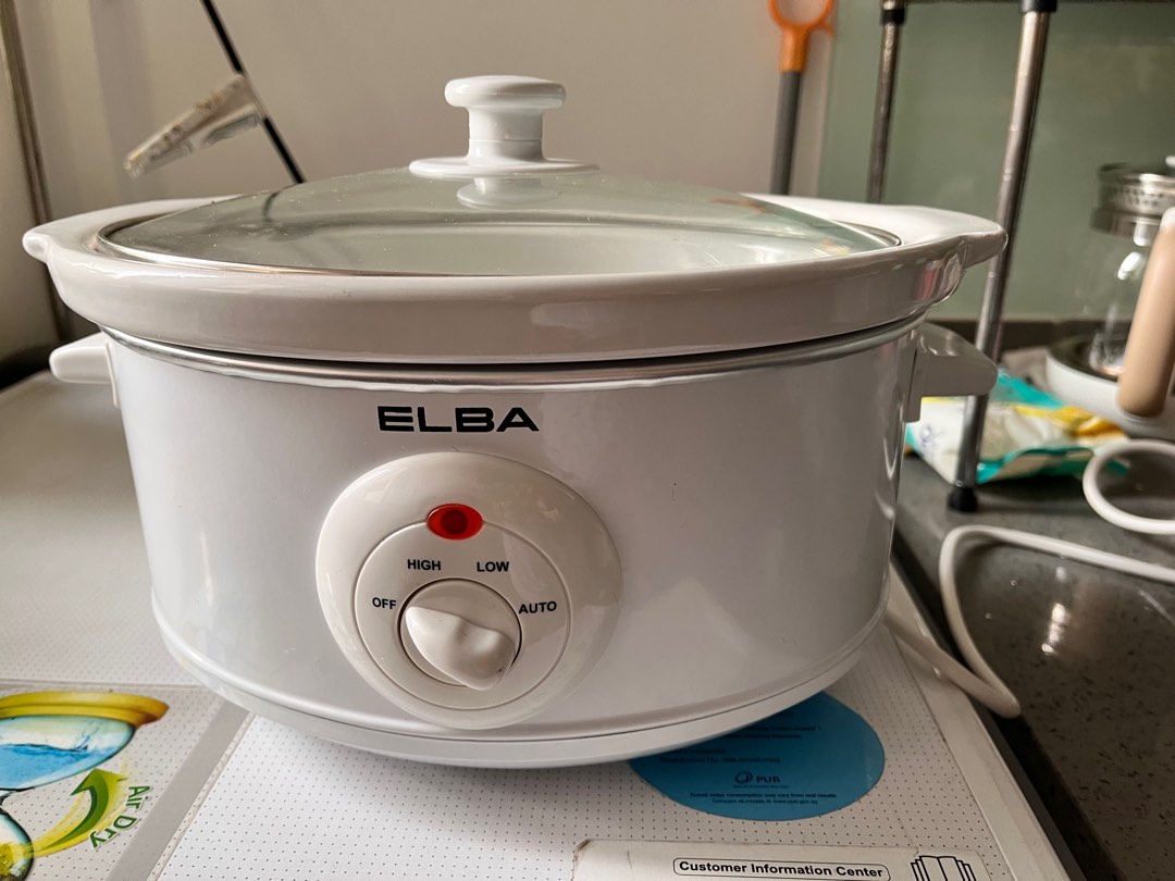 Elba slow cooker 3.5L, TV & Home Appliances, Kitchen Appliances ...