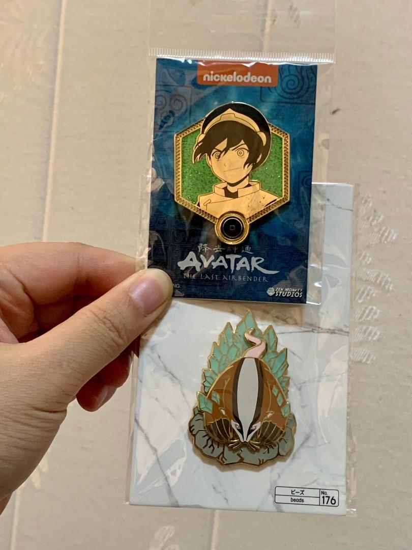 Enamel Pins Avatar The Last Airbender Toph Beifong Katara Sokka ...