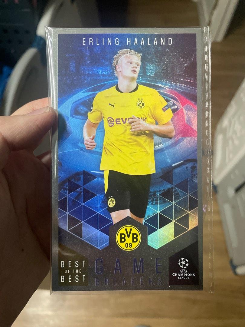 Erling haaland card, 興趣及遊戲, 玩具 & 遊戲類 - Carousell