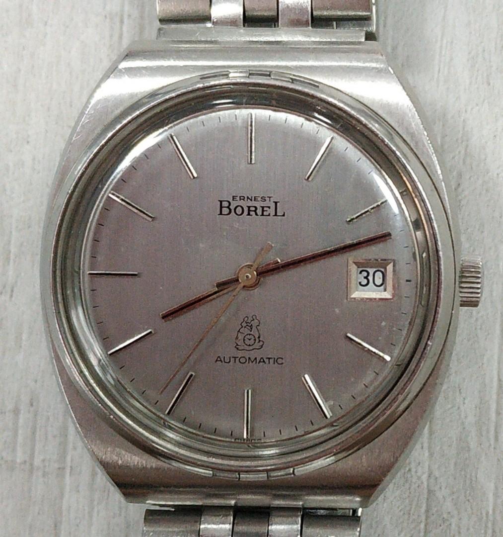 ERNEST BOREL Swiss Made Vintage Mechanical Automatic Wrist Watch ...