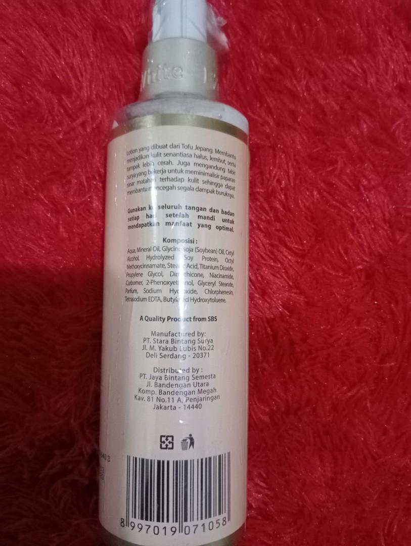 EZ white japanese tofu whitening hand & body, Kesehatan & Kecantikan ...