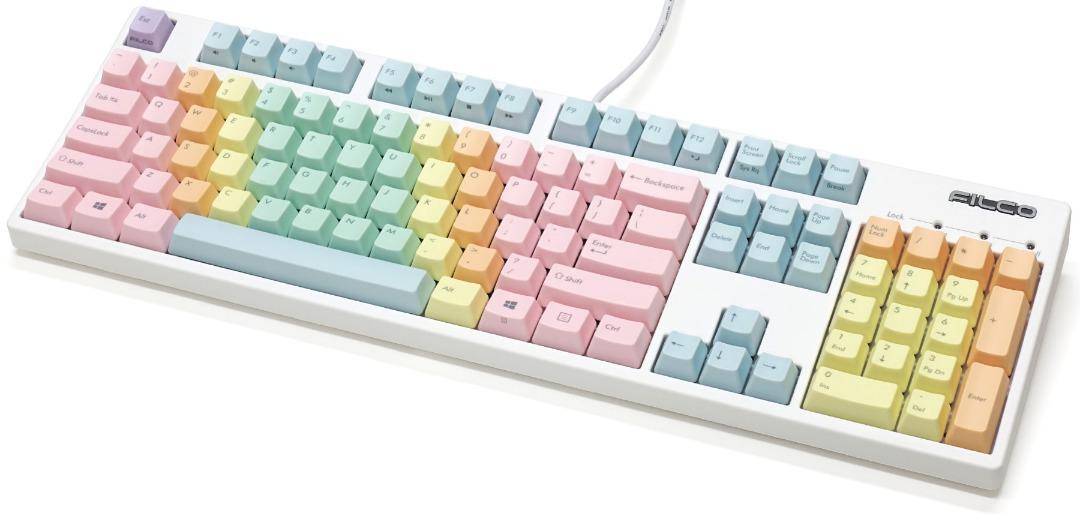 Filco Macaron Keycap Set - Top Print / Ninja (Compatible only for 104 / ...
