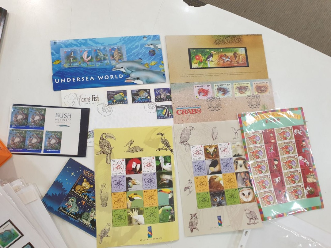 First Day Covers - various years and other stamps with nature, plants ...