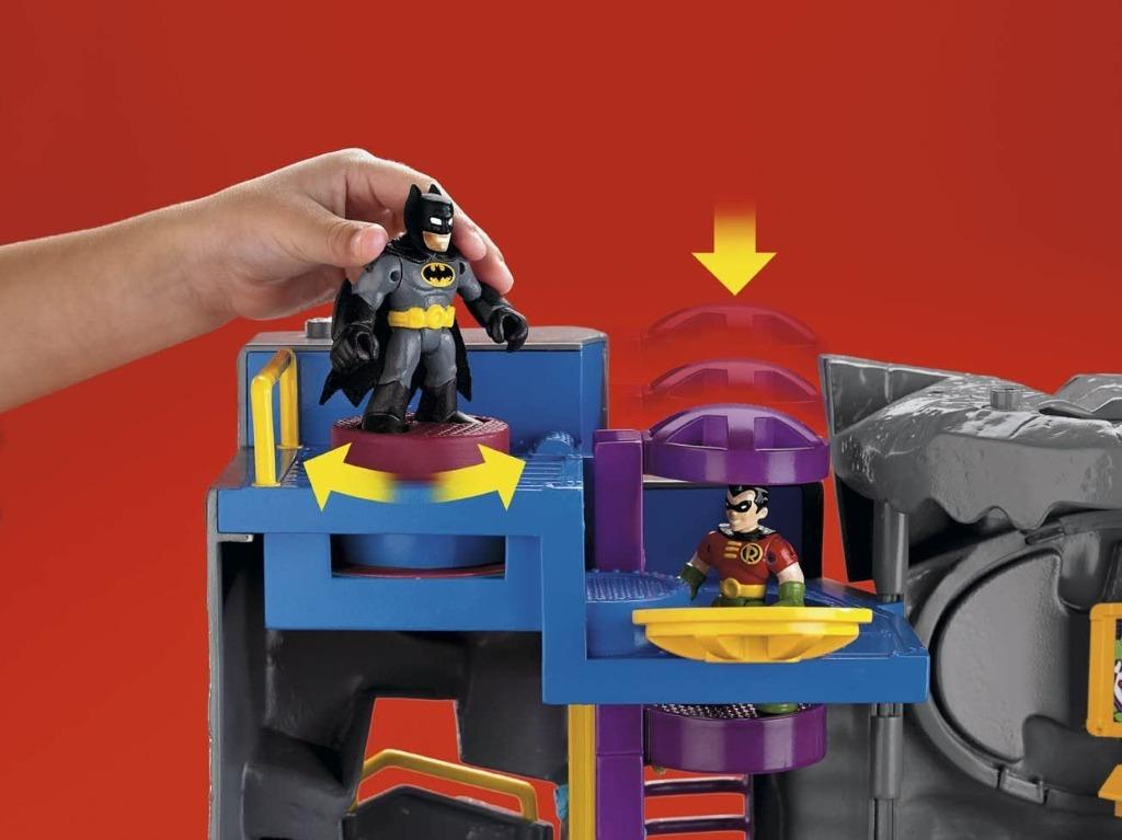 Fisher-Price Imaginext Adventures DC Super Friends Bat Cave batman ...