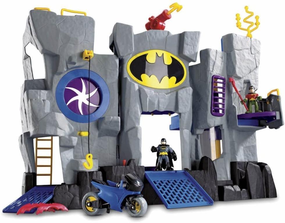 Fisher-Price Imaginext Adventures DC Super Friends Bat Cave batman ...