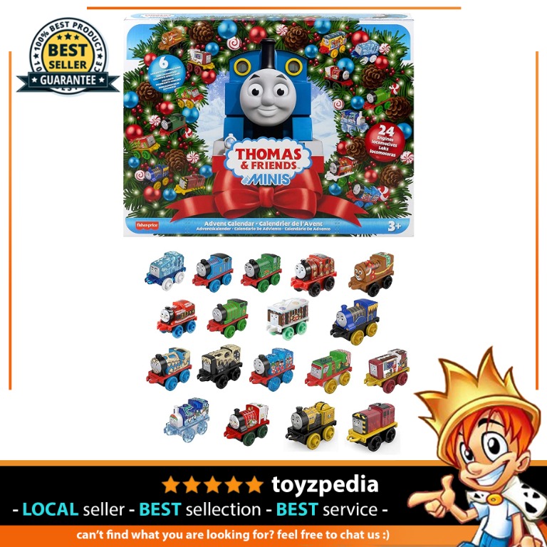 Fisher-Price Thomas & Friends MINIS Advent Calendar 24 miniature push ...