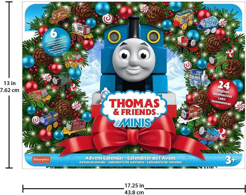 Fisher-Price Thomas & Friends MINIS Advent Calendar 24 miniature push ...