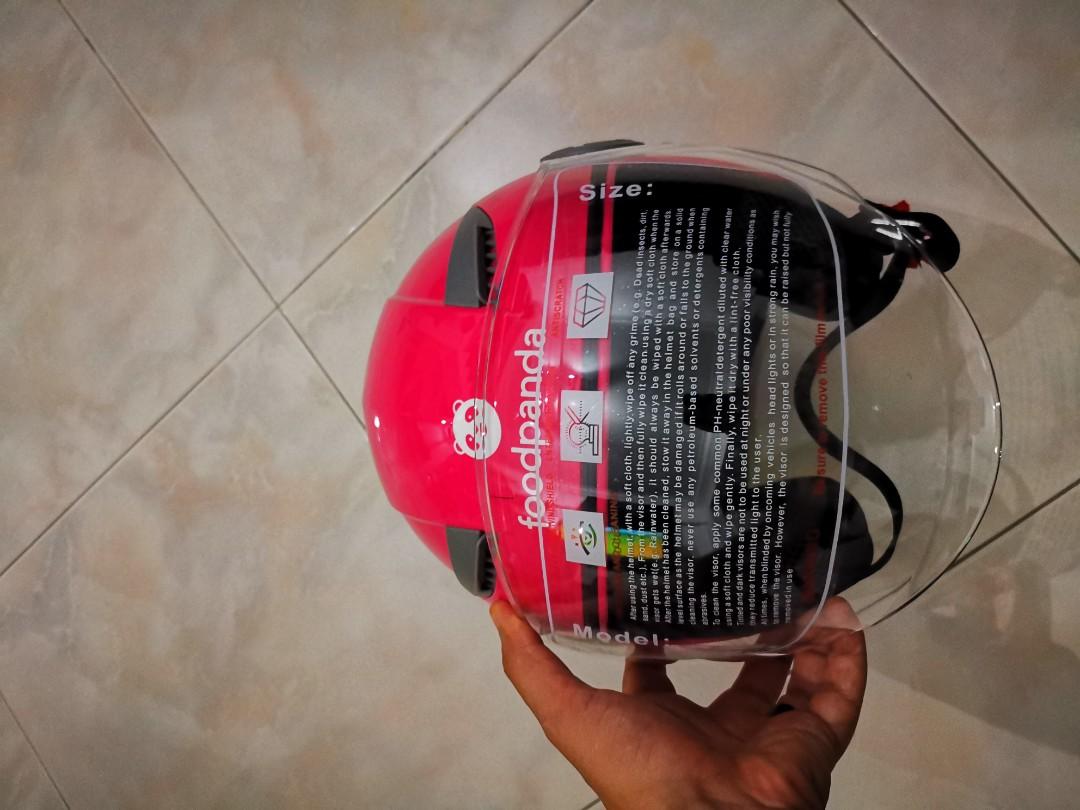 Foodpanda Helmet, Motorcycles, Motorcycle Accessories on Carousell