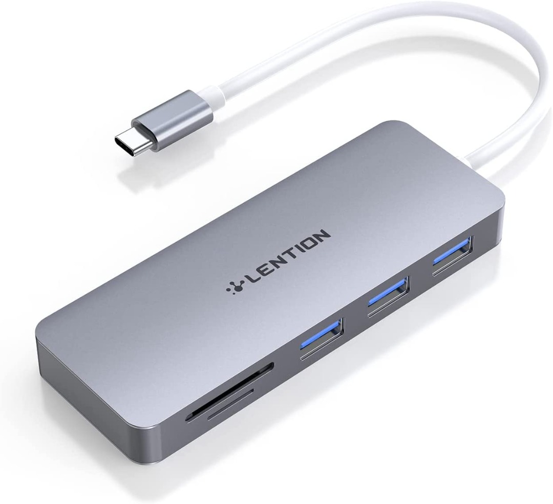 【Free Delivery】5 IN 1 USB C Hub with 3 USB 3.0 and SD/Micro SD Card ...