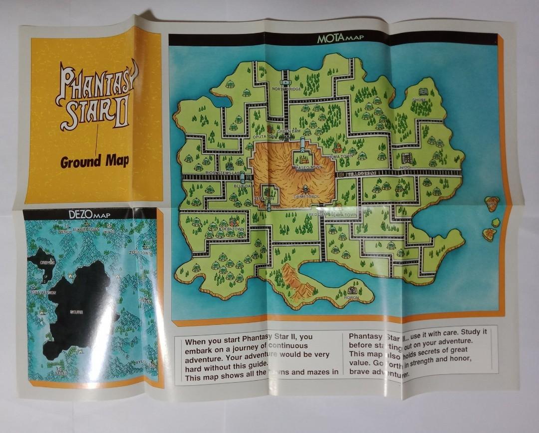 *Free Shipping* Sega Genesis, Mega-Drive Games Map & Item Guide (Double ...