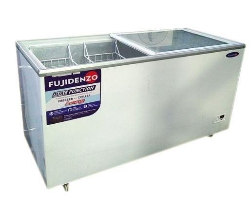 Fujidenzo FD_18ADF Glass Top Chest Freezer 18 cu. Ft., TV & Home ...