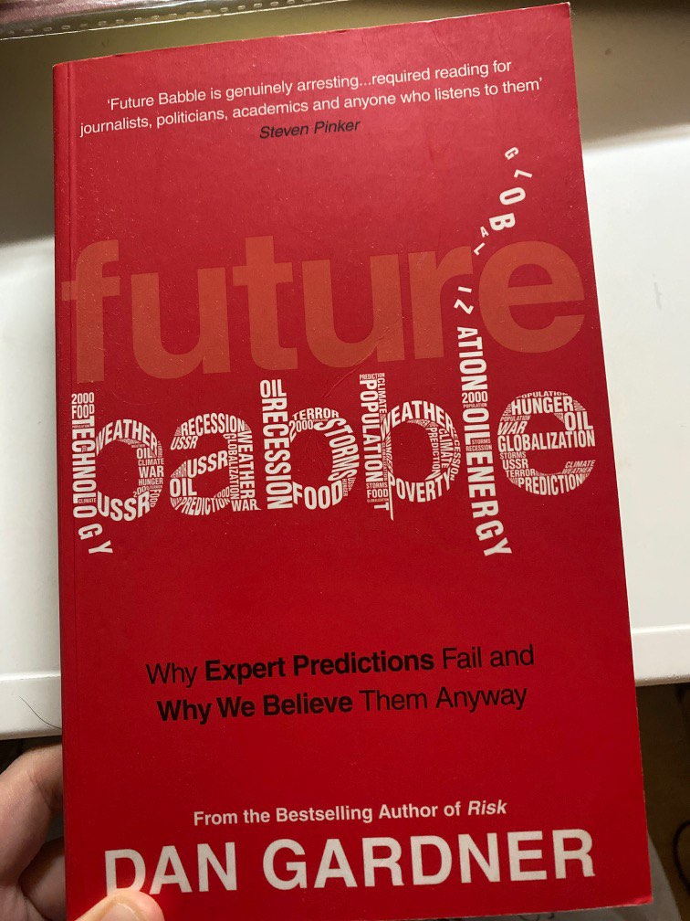 Future Babble Dan Gardner, 興趣及遊戲, 書本 & 文具, 小說 & 故事書 - Carousell