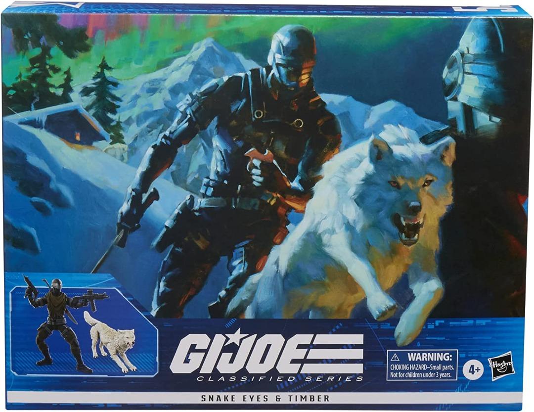 GI Joe Classified Croc Master Fiona / Snake Eyes Timber 義勇群英, 興趣及遊戲, 玩具 ...