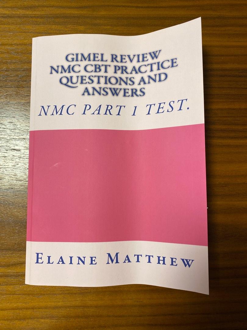 Gimel Review for the NMC CBT Test; Gimel Review NMC Practice Questions ...