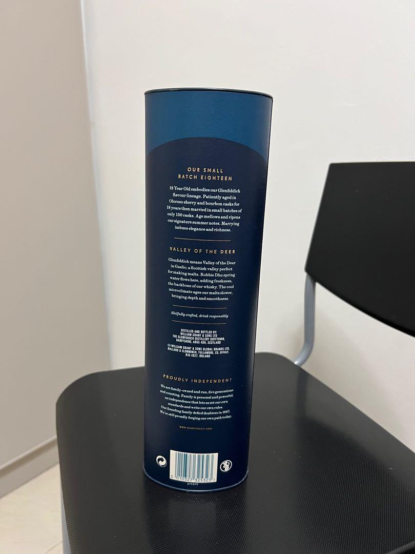 Glenfiddich 18 Years Single MaltScotch Whisky married in small batches ...