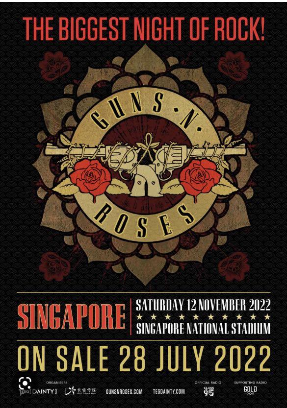 GNR - The Biggest Night of Rock!!, Tickets & Vouchers, Event Tickets on ...