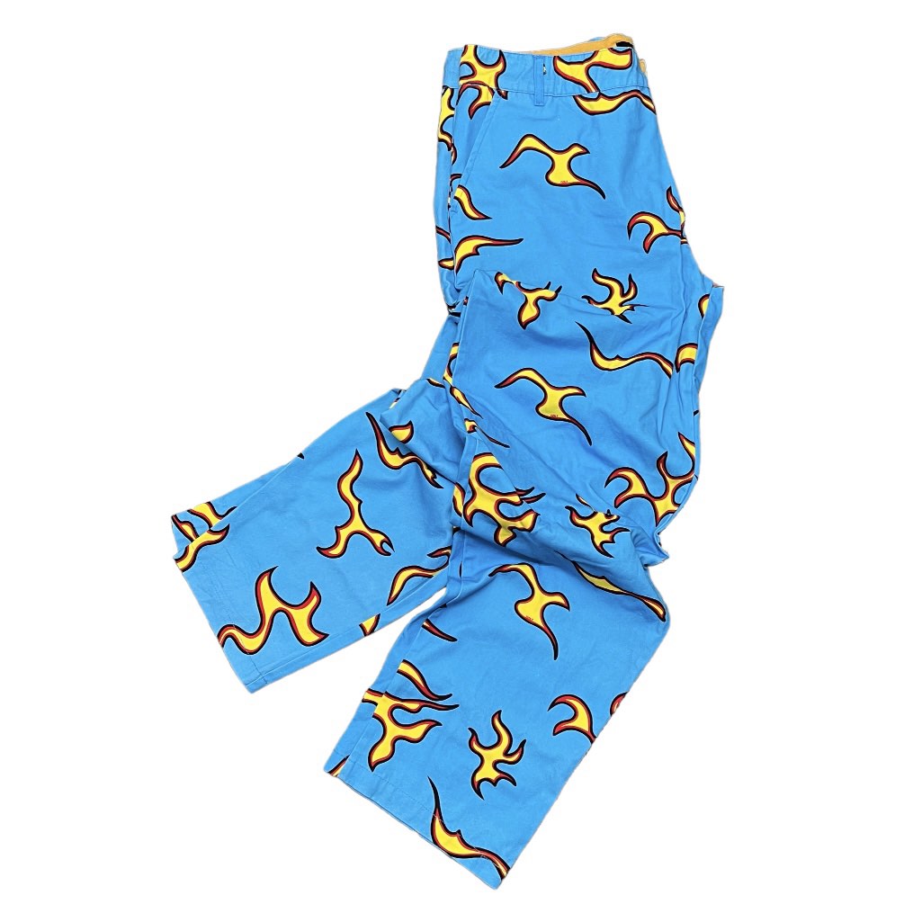 Golf Wang - Golf - Tyler The Creator - Blue Flame Trouser Pants, Men's ...