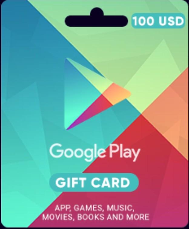 Google play gift card $100, Tickets & Vouchers, Store Credits on Carousell
