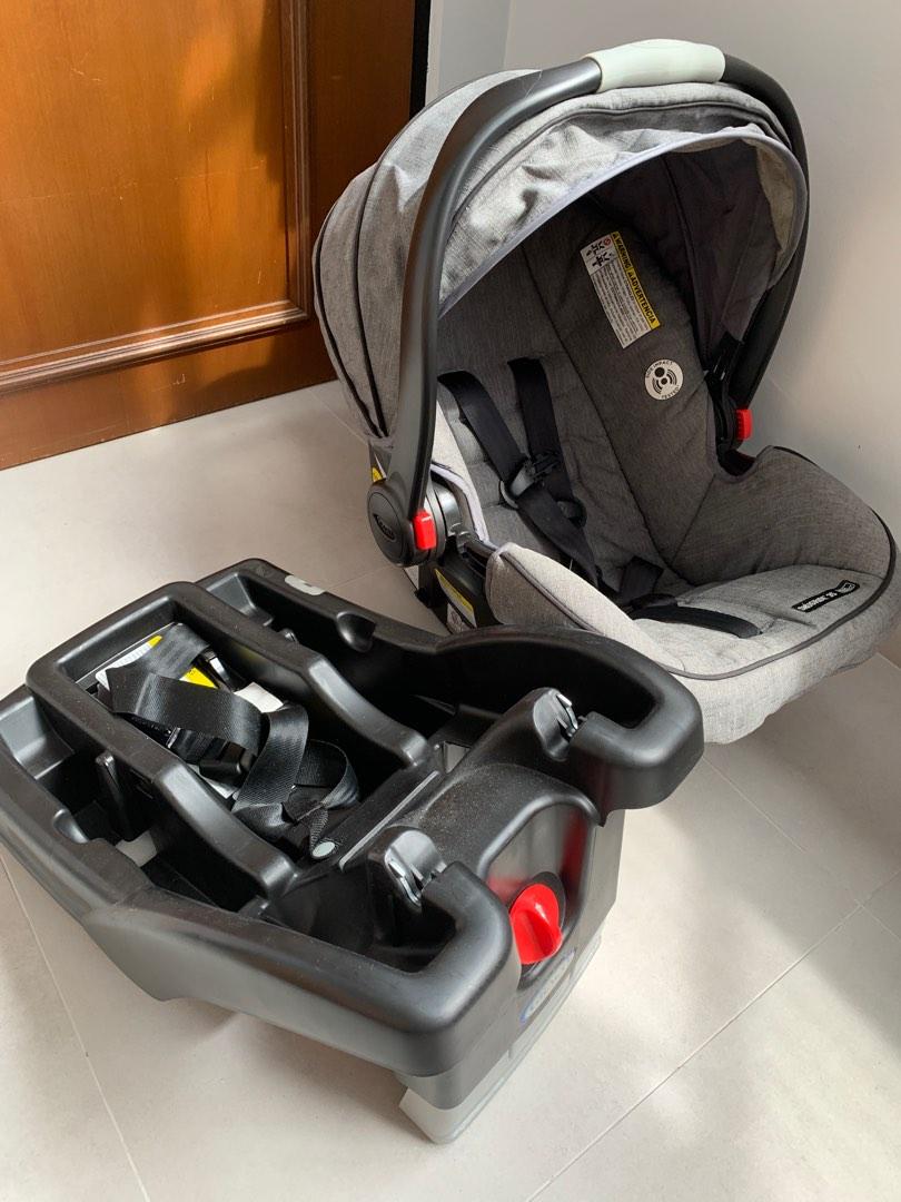 Graco SnugRide SnugLock 35 Infant Car Seat, Babies & Kids, Going Out ...