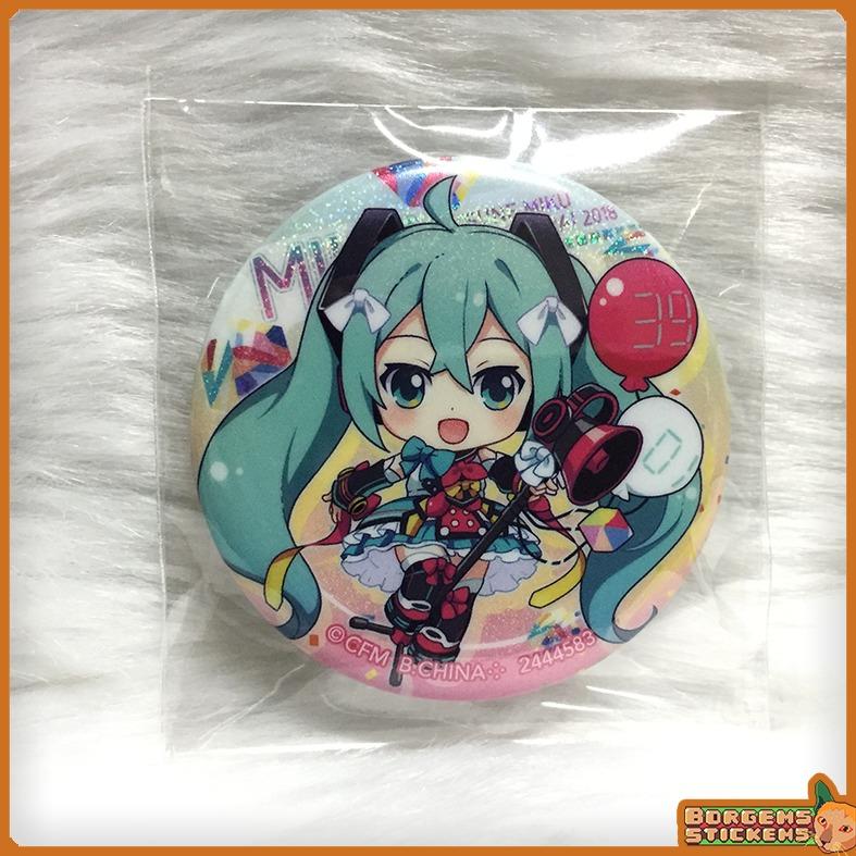 Hatsune Miku Badge ~Magical Mirai 2018 - Gashapon Kuji [authentic ...