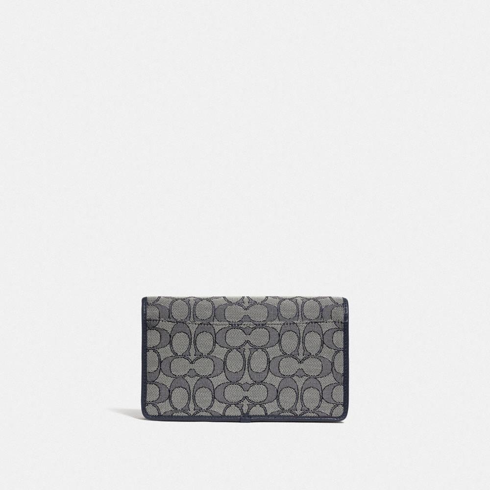 HAYDEN FOLDOVER CROSSBODY CLUTCH IN SIGNATURE JACQUARD, Luxury, Bags ...