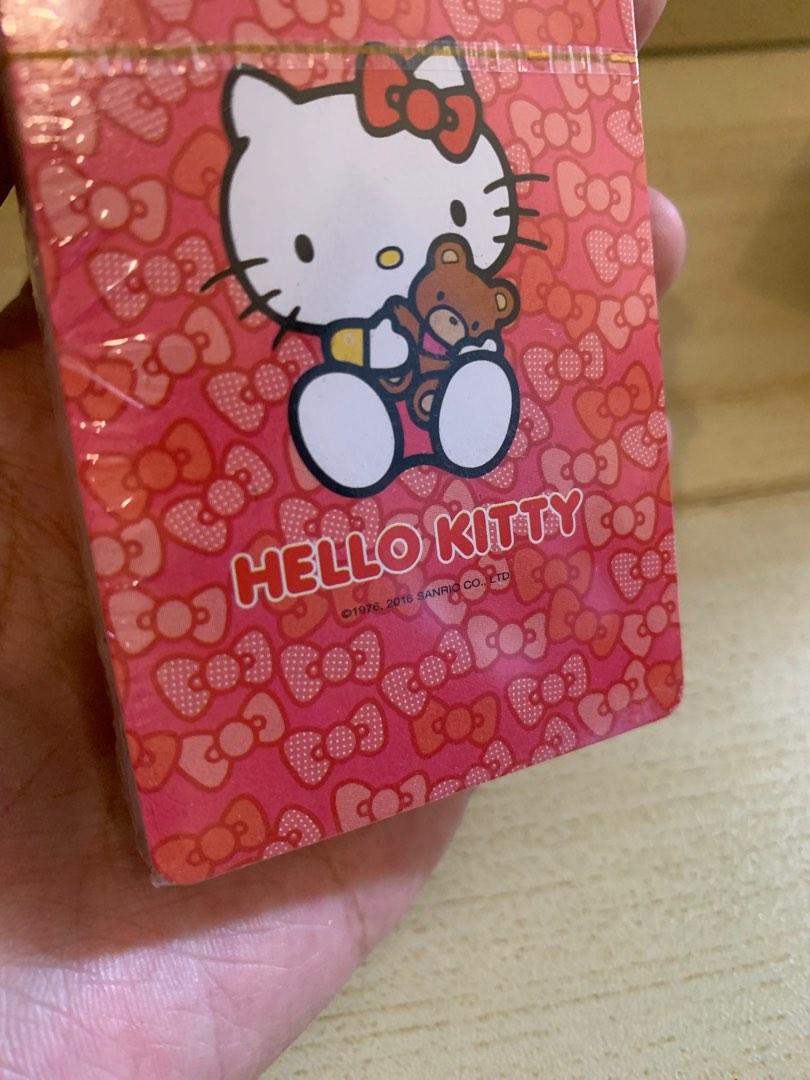 Hello Kitty Poker Cards Set, Hobbies & Toys, Toys & Games on Carousell