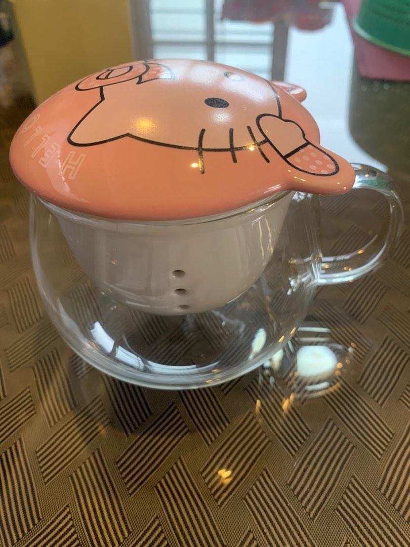 Hello Kitty Tea Steeper Ceramic and Glass, Furniture & Home Living ...