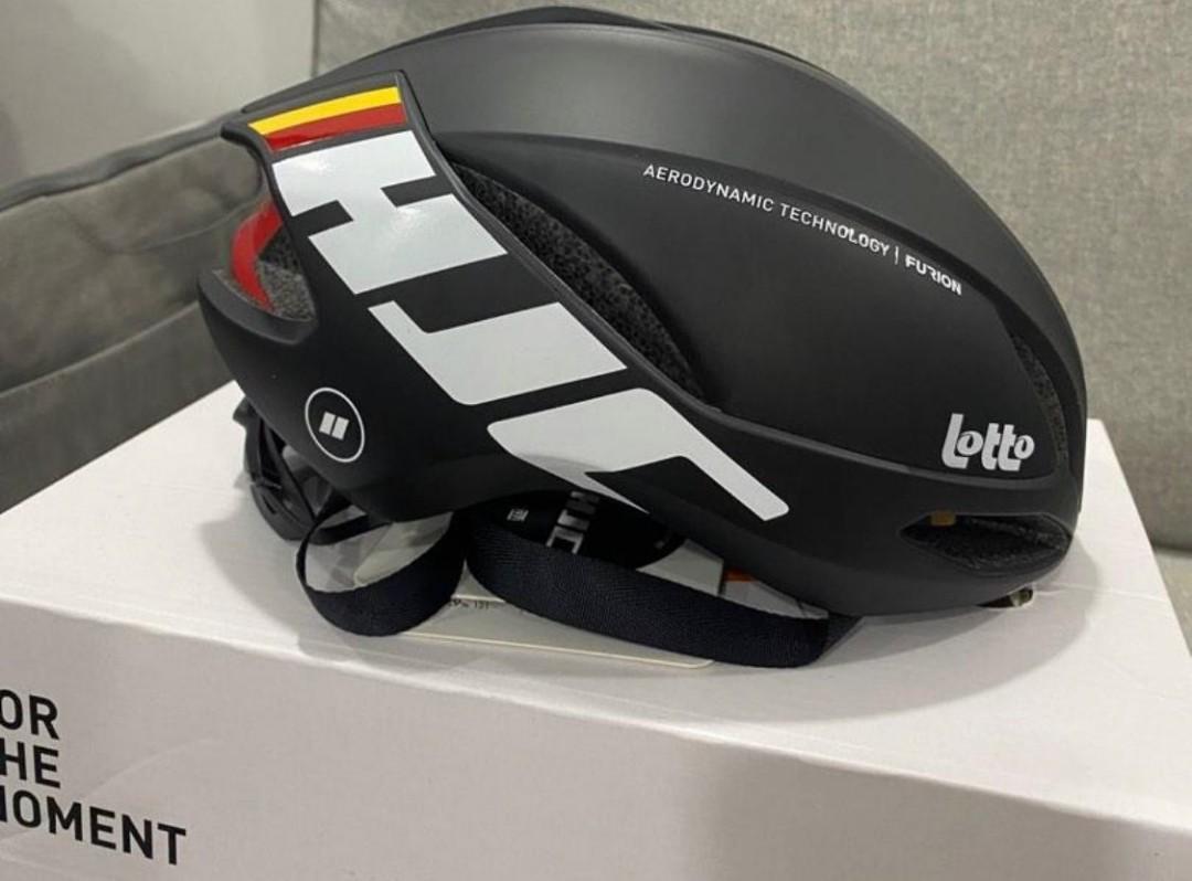 HJC Furion Lotto Soudal Helmet. Roadbike Helmet. Bicycle helmet ...
