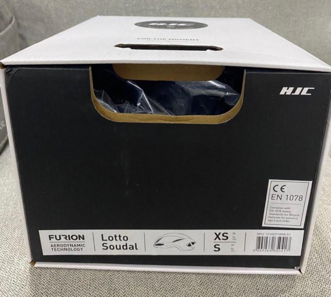 HJC Furion Lotto Soudal Helmet. Roadbike Helmet. Bicycle helmet ...