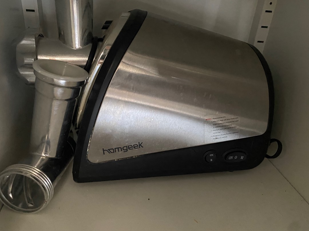 Home geek meat grinder, TV & Home Appliances, Kitchen Appliances, Other ...