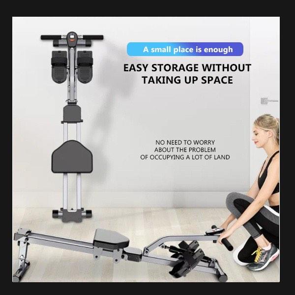 Hydraulic Rowing Machine, Sports Equipment, Exercise & Fitness, Cardio ...