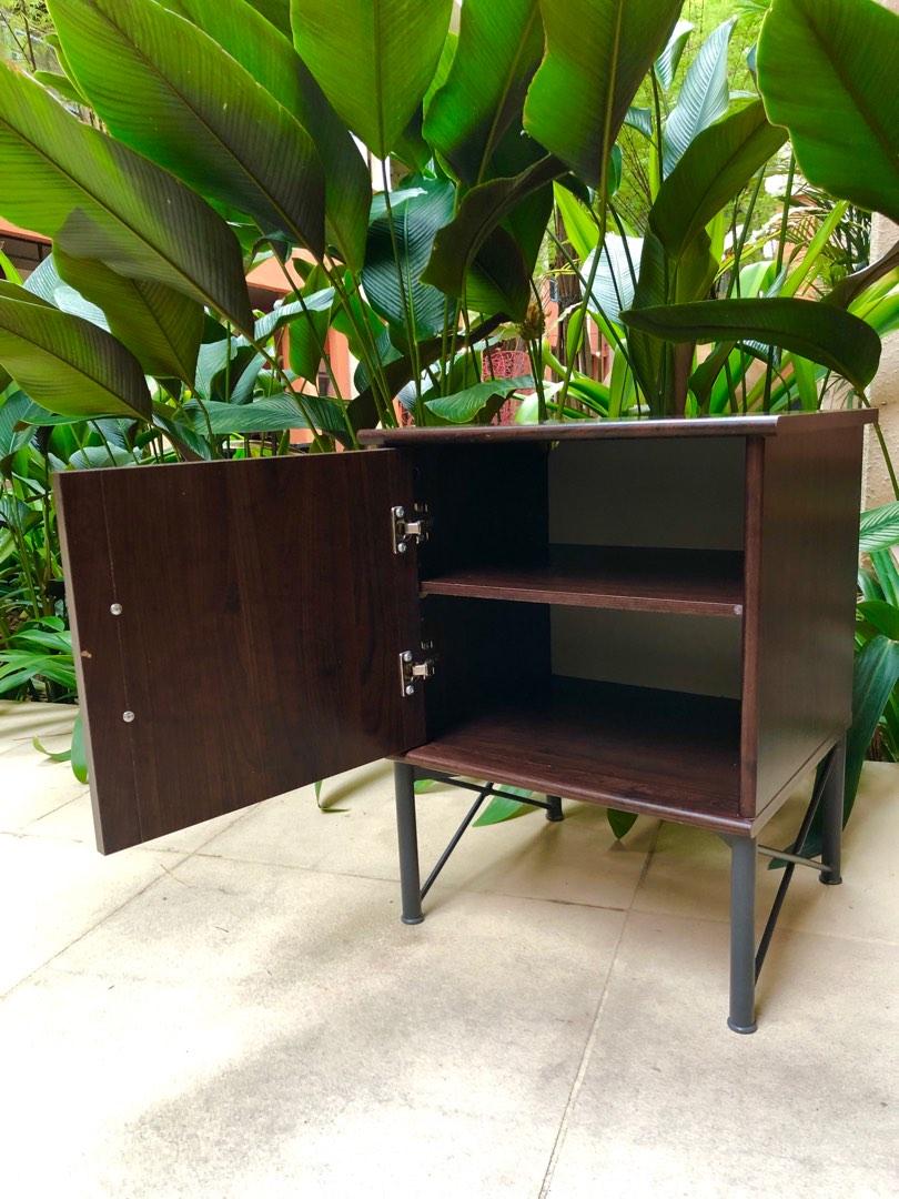 Ikea MUSKEN bedside table, Furniture & Home Living, Furniture, Tables ...