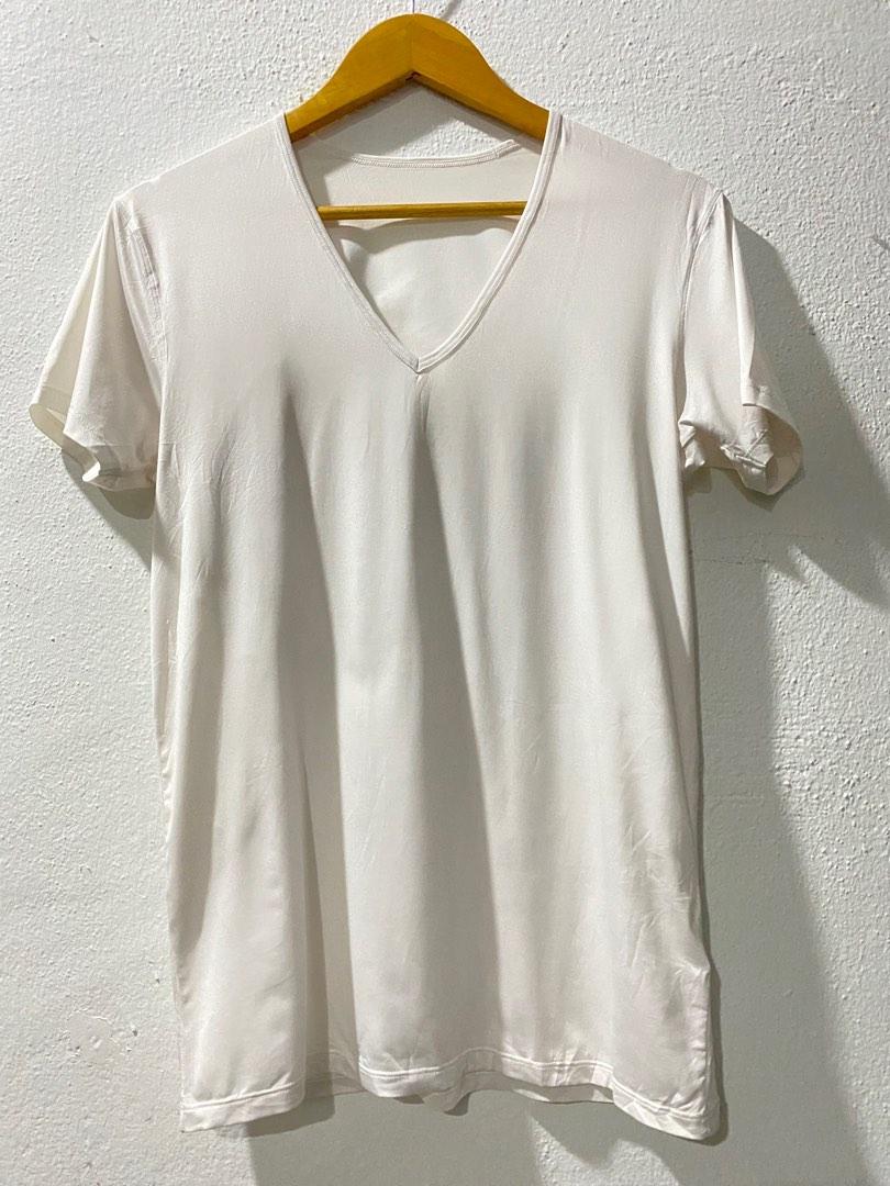 Inner tshirt airism uniqlo, Men's Fashion, Activewear on Carousell