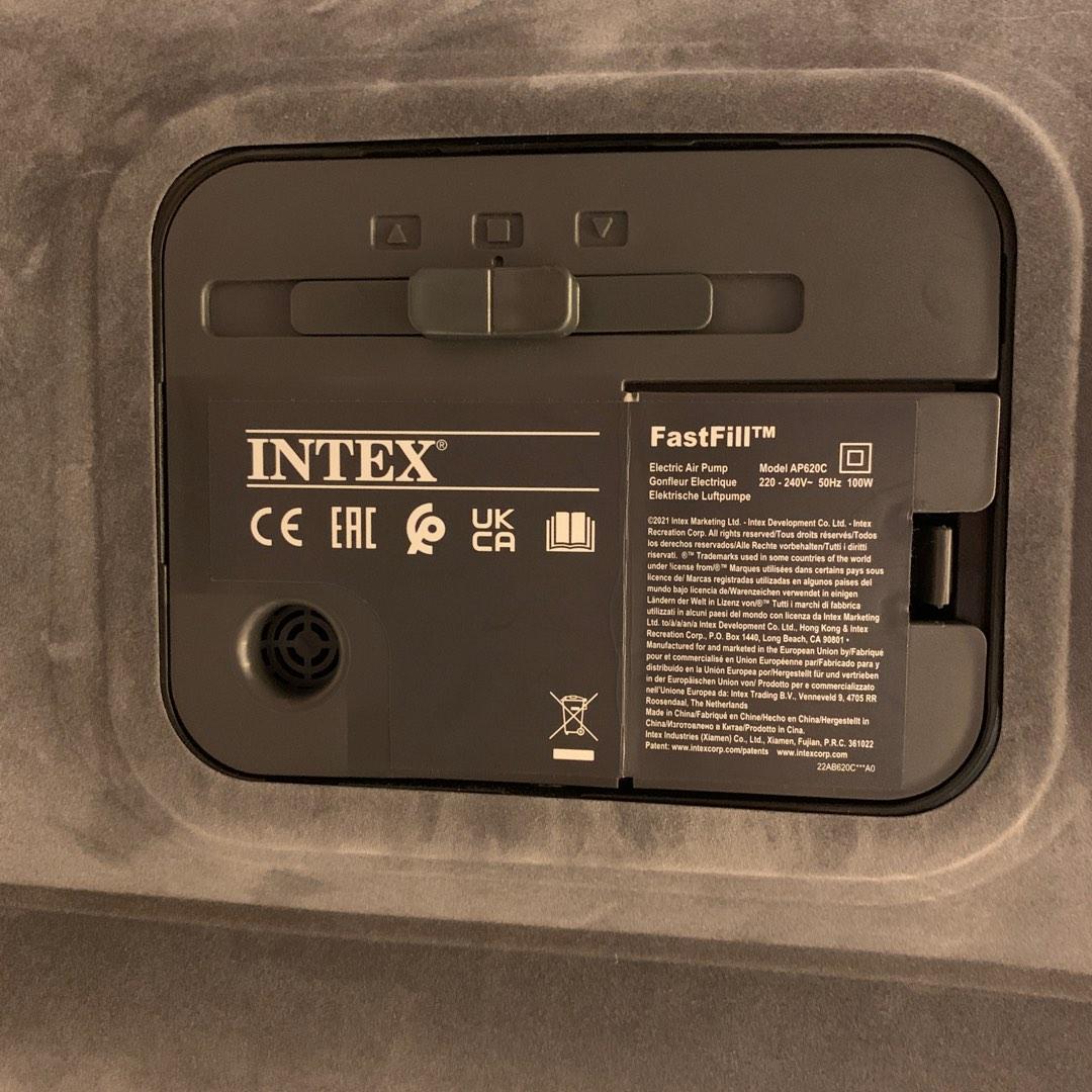 Intex Fiber Tech Dura Bean Inflatable Mattress, Furniture & Home Living ...